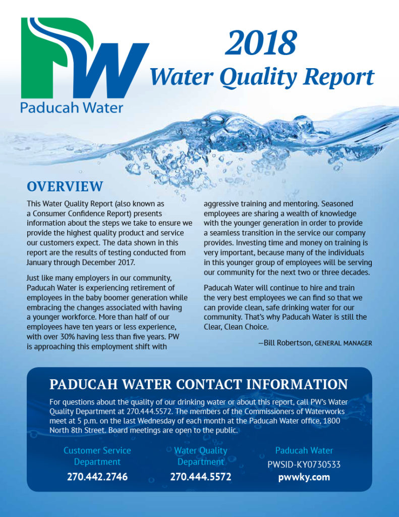 Water Quality Reports - Paducah Water
